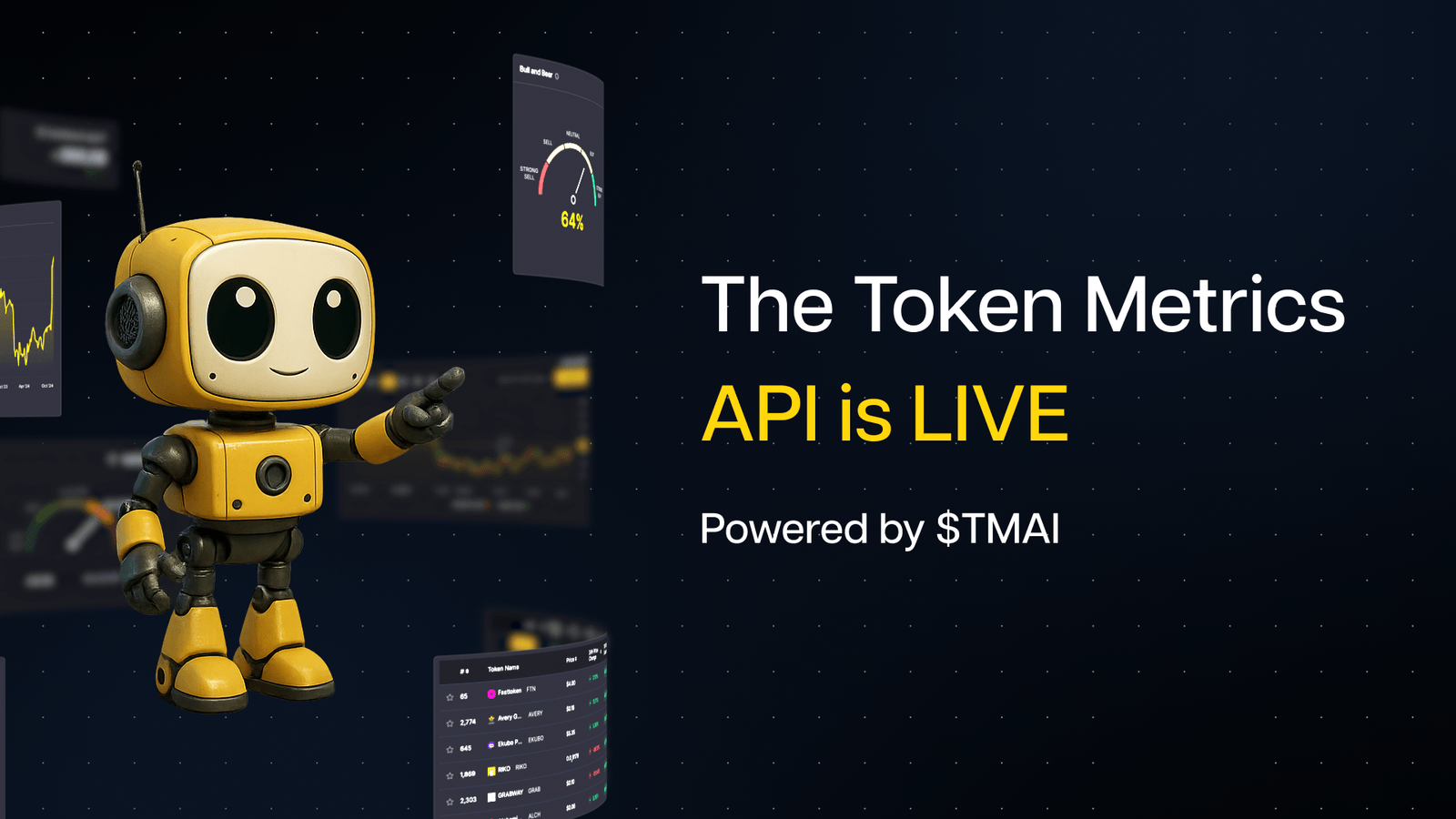 Token Metrics API Launch - Free API Plan | Build AI-Powered Crypto ...