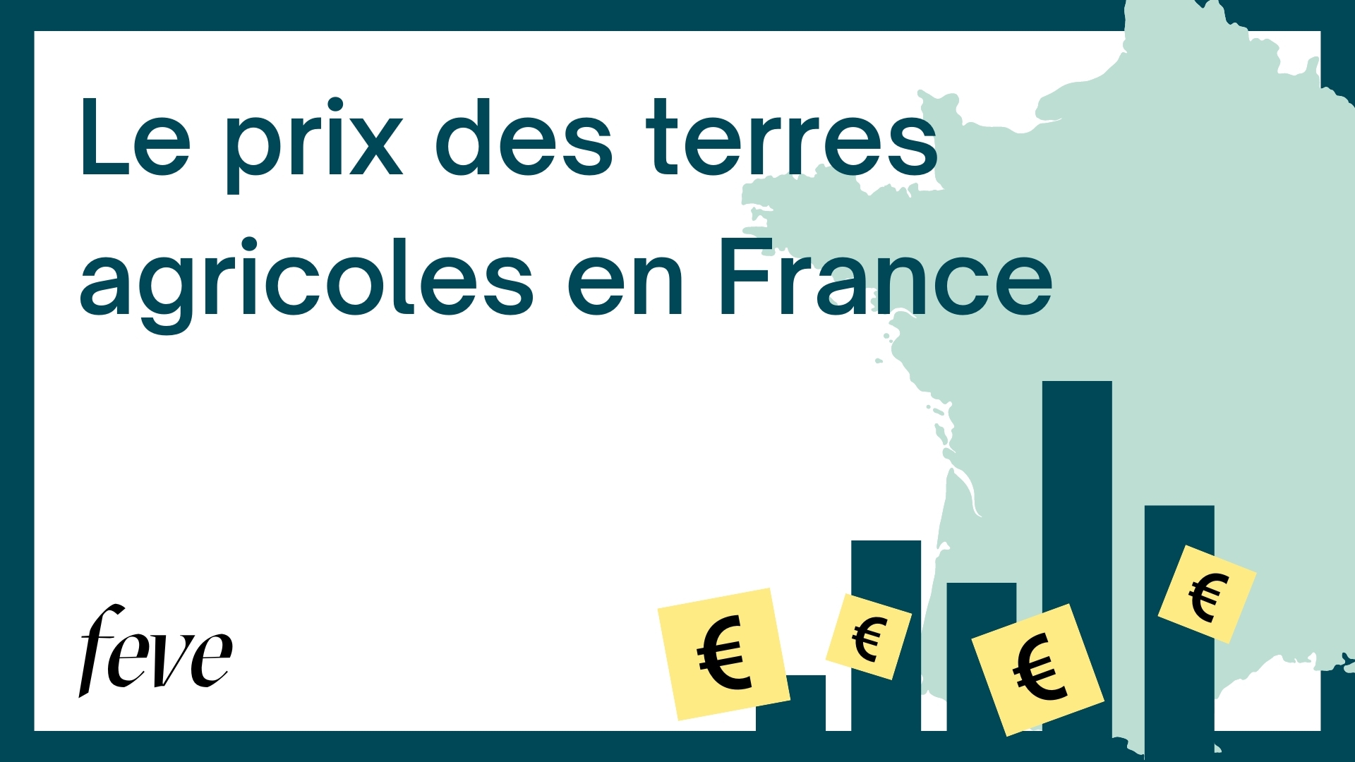 Le prix des terres agricoles en France par départements