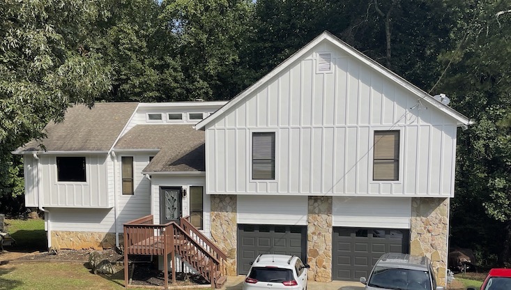 Marietta Contemporary Cedar Siding Makeover | Keystone Siding & Windows
