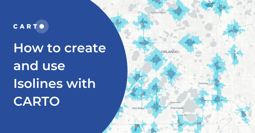 Isoline Map | CARTO