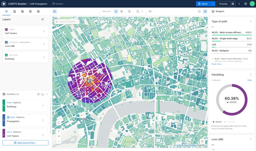 Builder® | Cloud-Native Maps & Data Visualization | CARTO