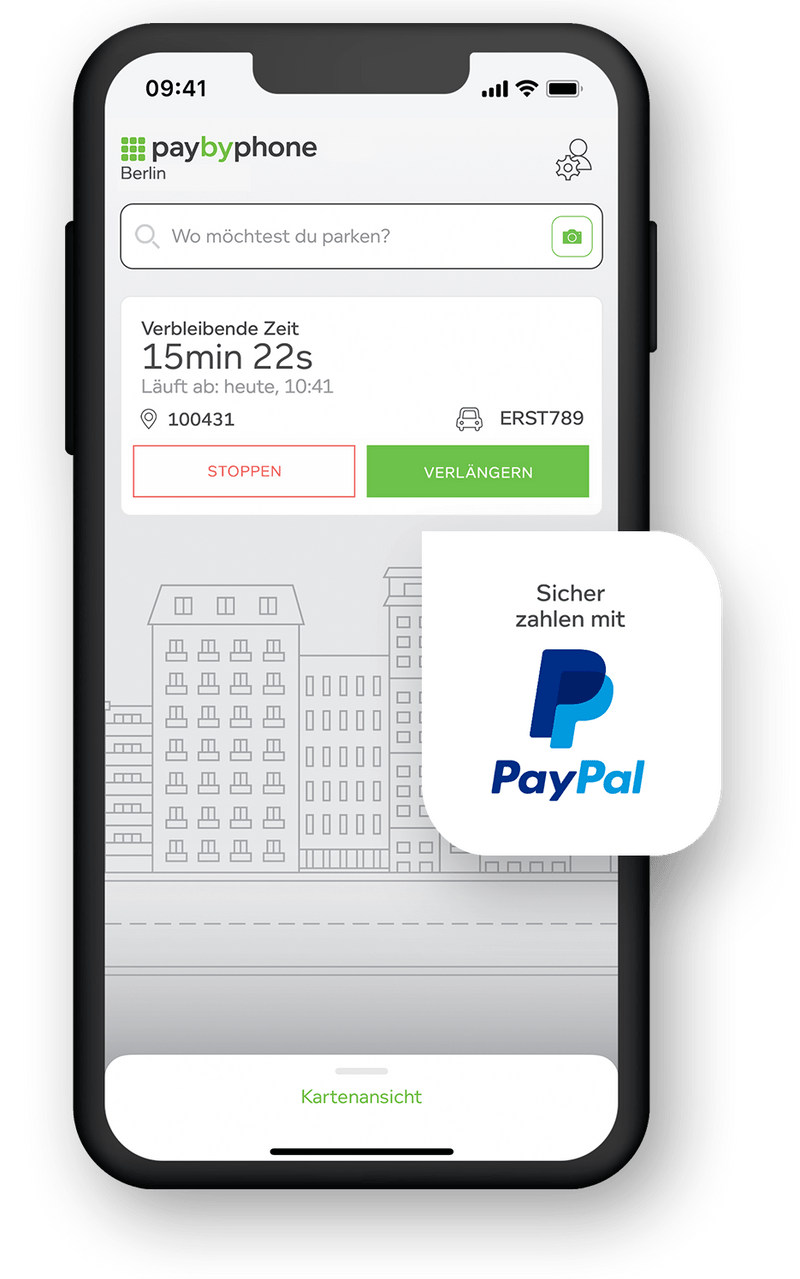 PayByPhone | Handyparken per App
