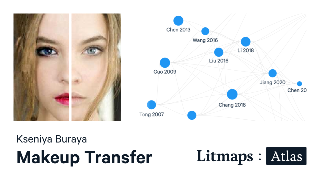 Litmaps Spotlight – Generative Makeup Transfer