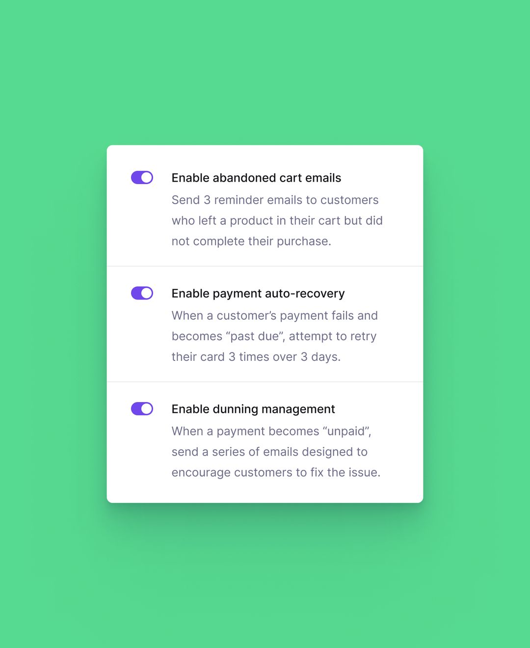 Subscriptions • Lemon Squeezy