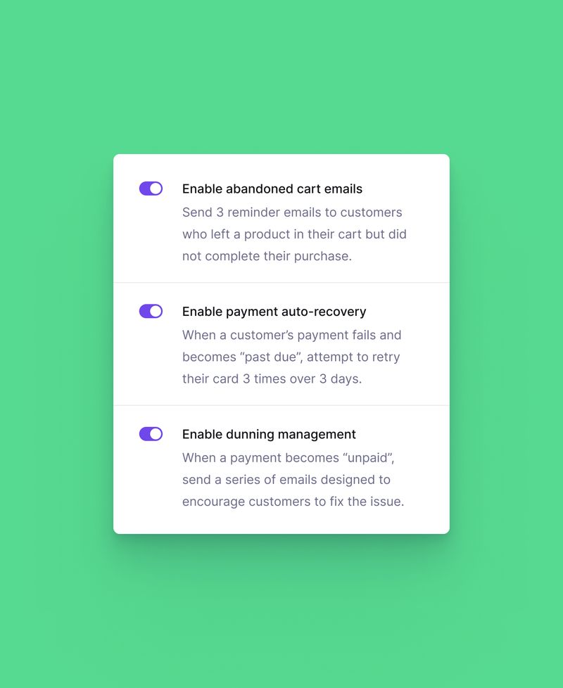 Subscriptions • Lemon Squeezy