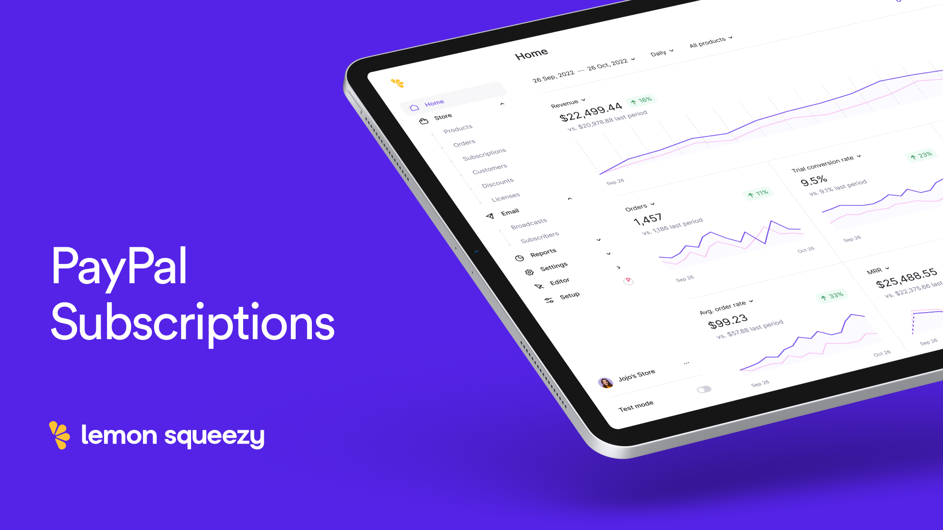 PayPal Subscriptions