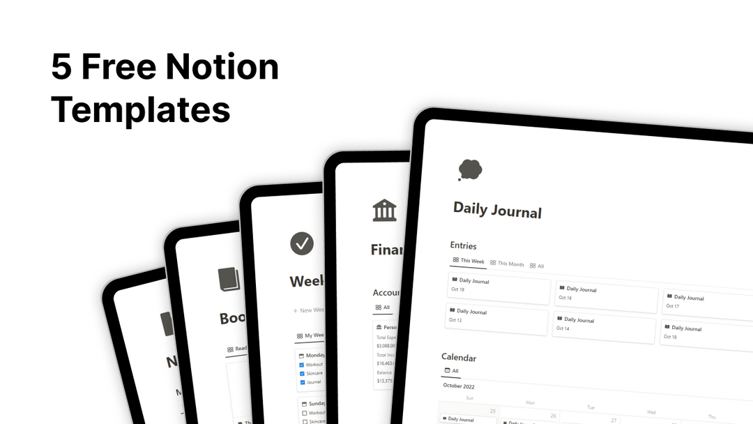 Free & Premium Notion Templates - Notionland