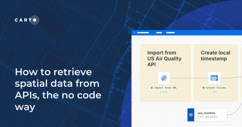 How to retrieve spatial data from APIs, the no code way