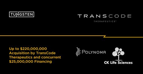 TransCode Therapeutics Acquires Polynoma