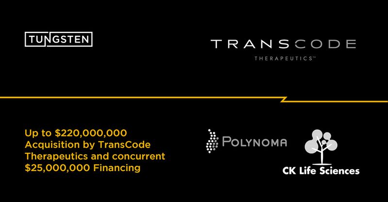 TransCode Therapeutics Acquires Polynoma
