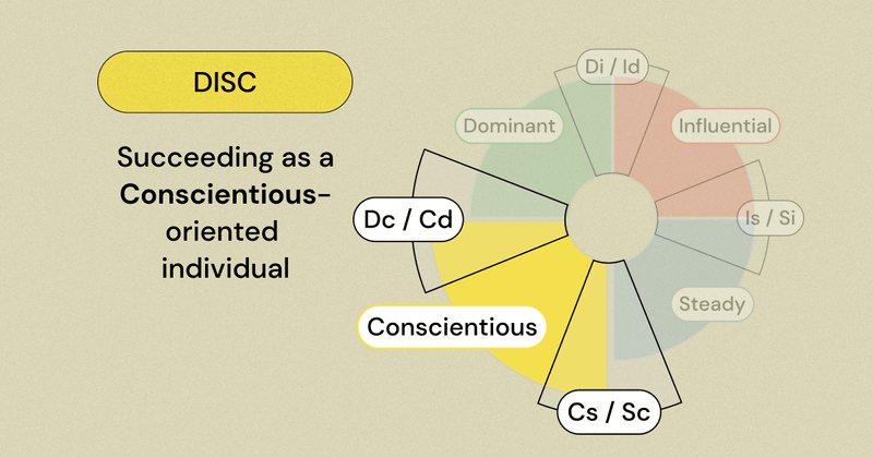 Succeed at Work as a DiSC Conscientious Personality: A Simple Guide