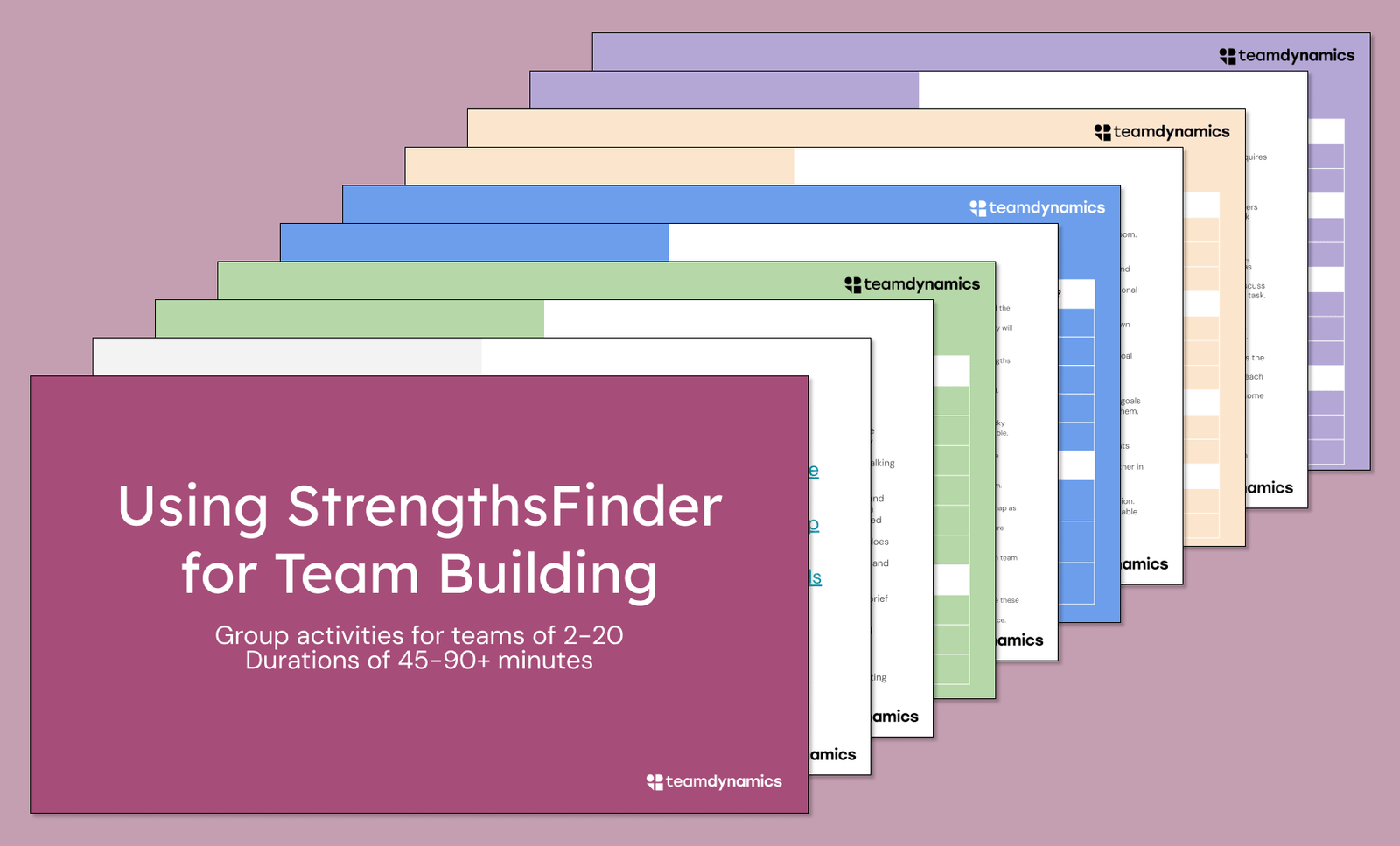 Using StrengthsFinder for Team Building at Work: A Manager's How-To