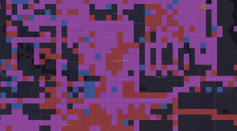 Speed Test Map | Crowdsourced Cellular Coverage Data