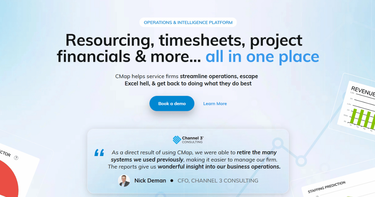 CMap | Operations & Intelligence Engine for Service Firms
