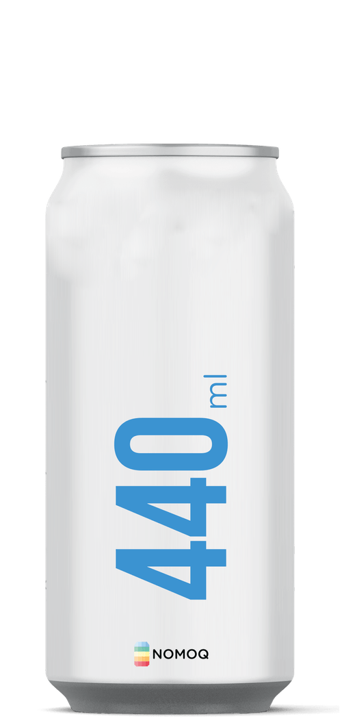 Digitally Printed Aluminium Cans | NOMOQ