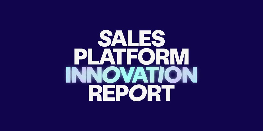 Sales Platform Innovation Report 2026