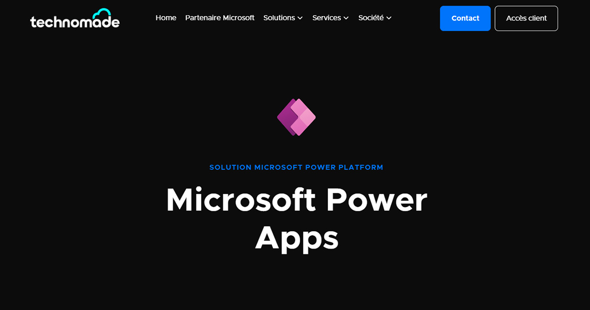 Application Microsoft Power Apps