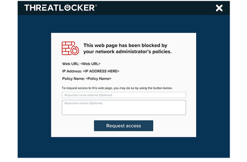 ThreatLocker Web Control: DNS & Enterprise Web Filtering