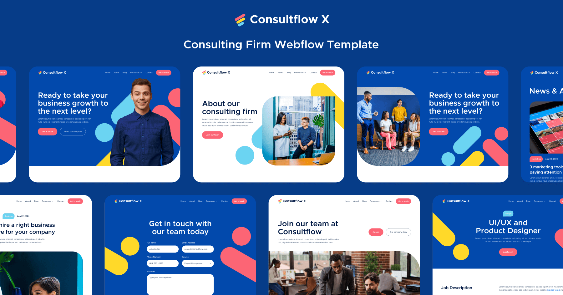 Checkout - Consultflow X - Webflow Ecommerce website template