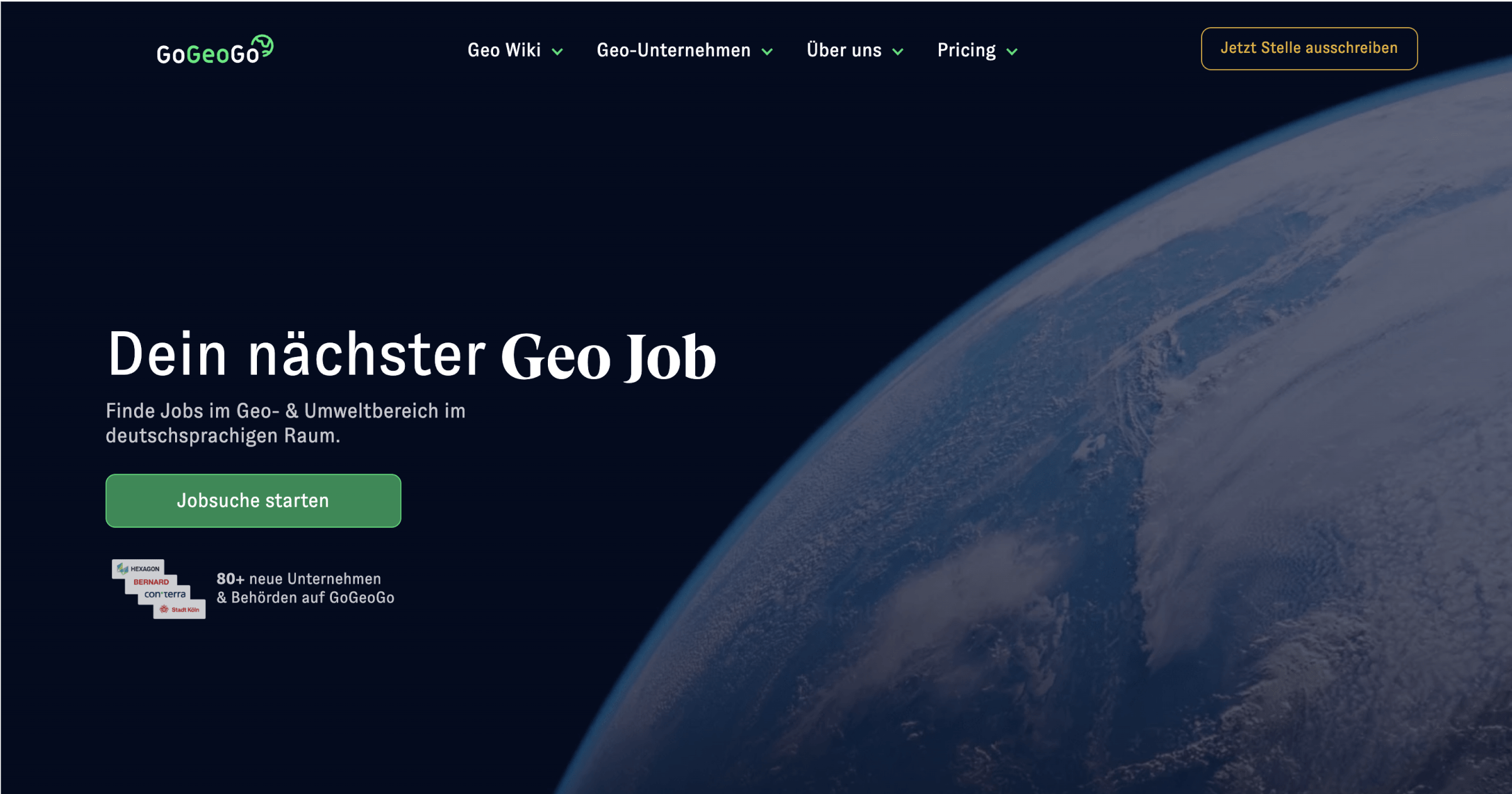 Geo-Jobs: 800+ Stellen in GIS, Stadtplanung & Umwelt | GoGeoGo