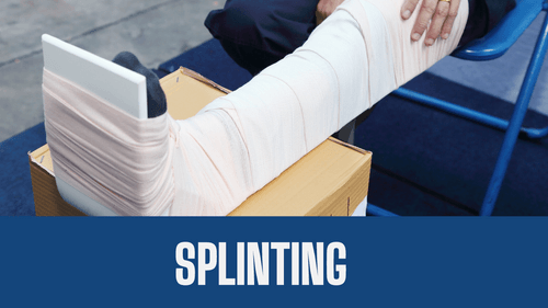 First Aid Splinting: How to Stabilize Injuries