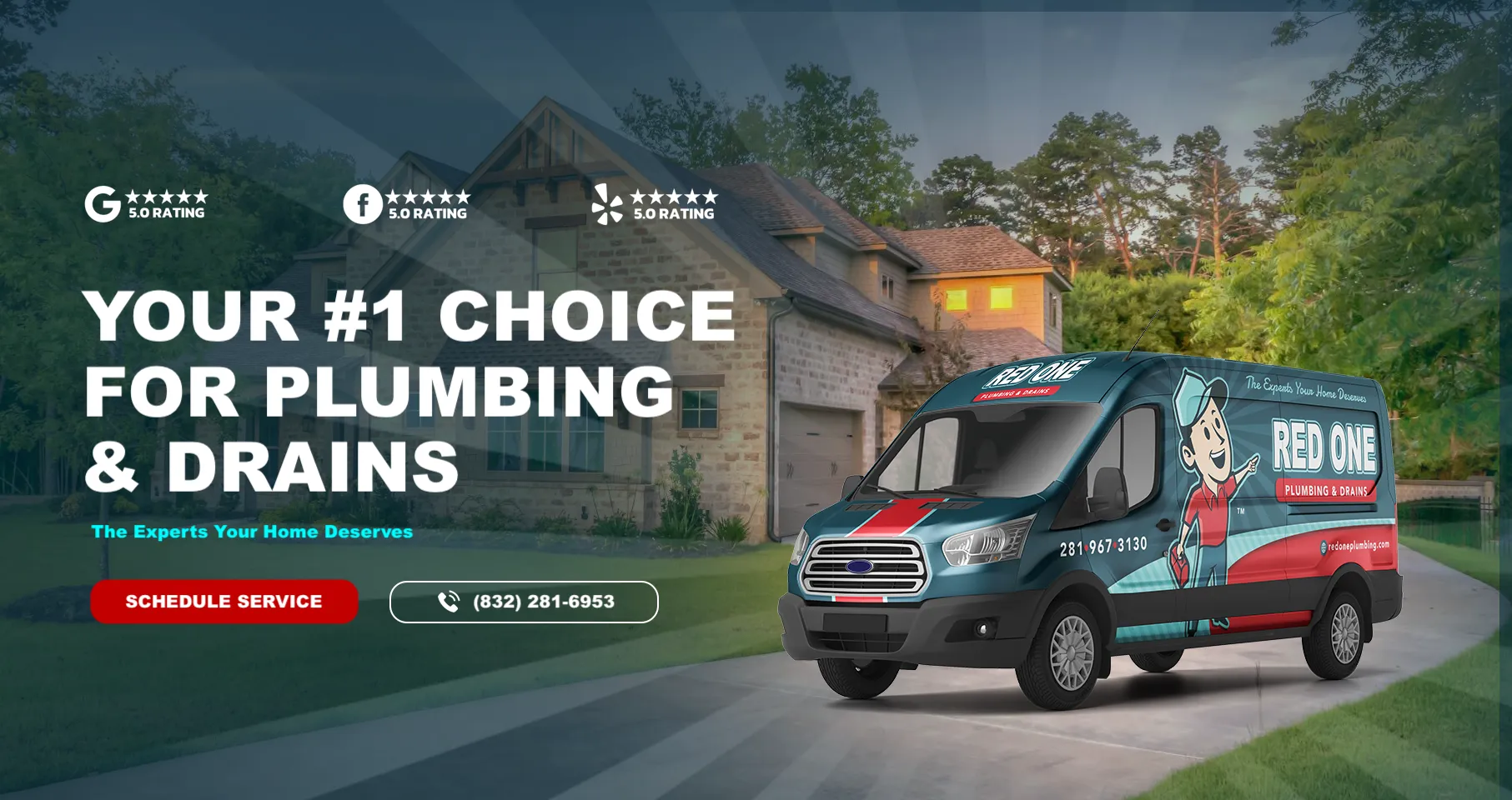 Emergency Drain & Sewer Cleaning in Houston, TX | Red One Plumbing