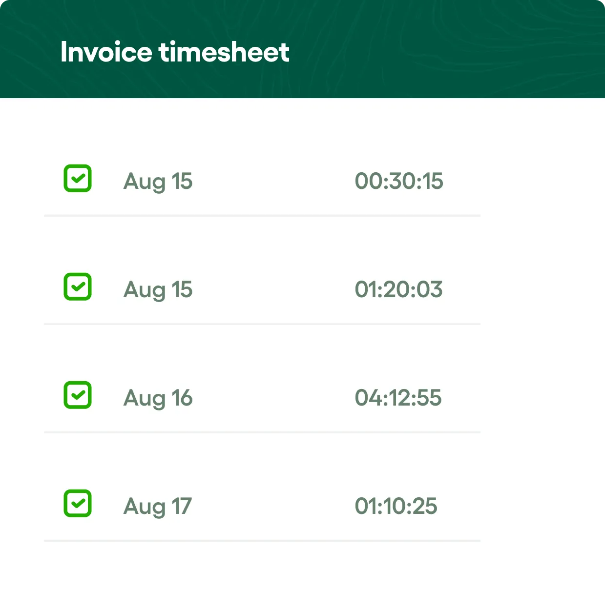 Business time tracking software - Bonsai