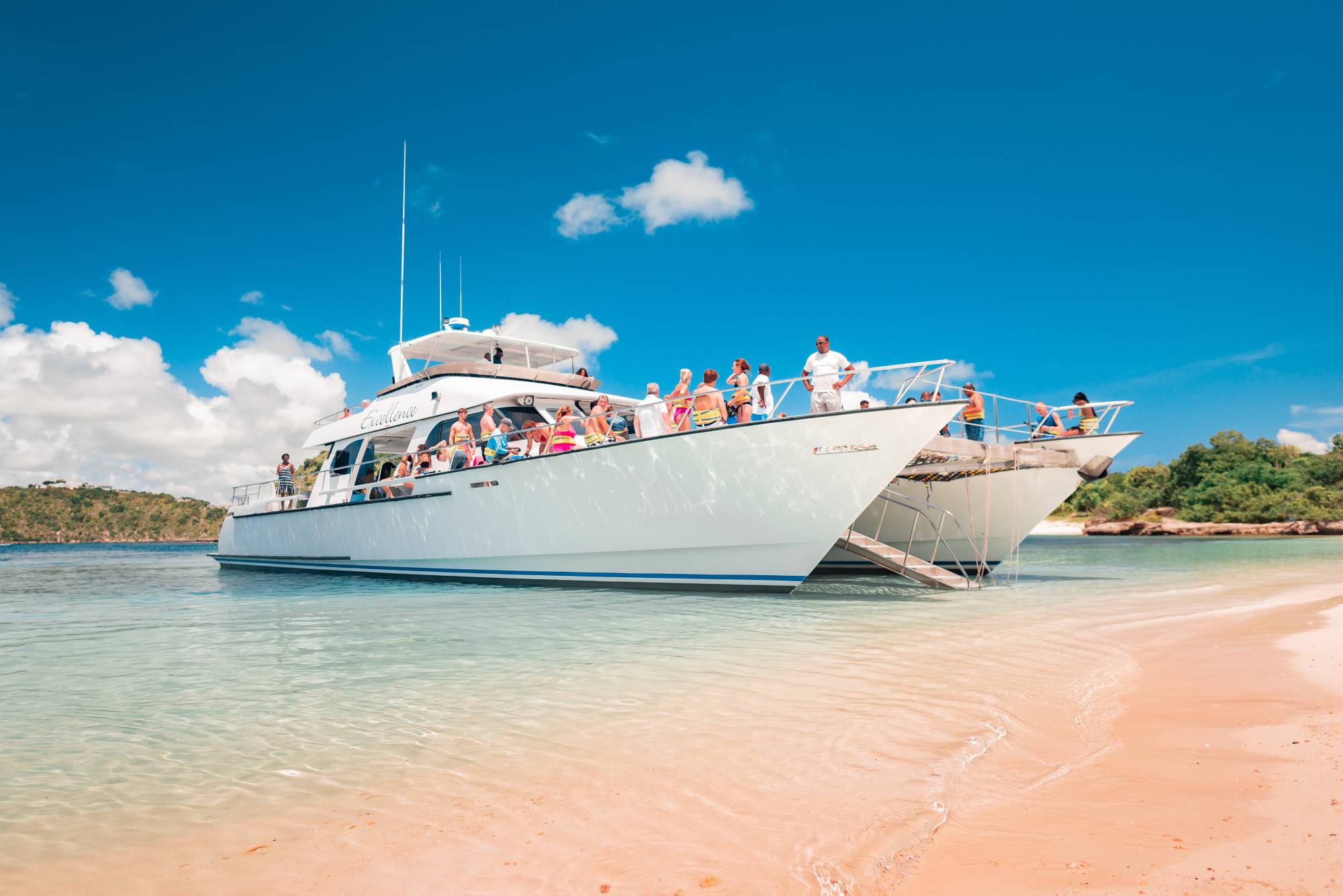 Excellence Circumnavigation Tour, a powerboat catamaran boat excursion ...
