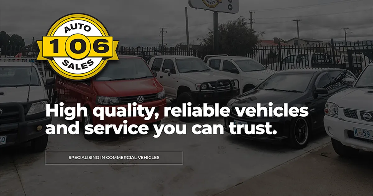 106 Auto Sales - quality used cars Launceston