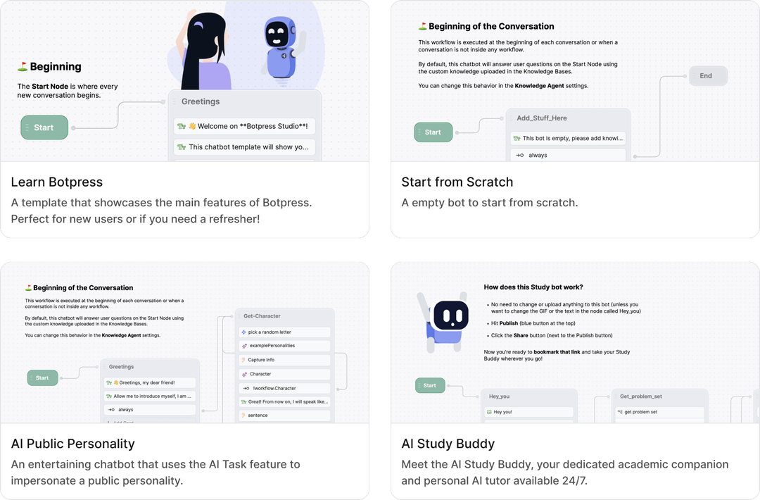 AI Chatbots for Students | Botpress Solutions