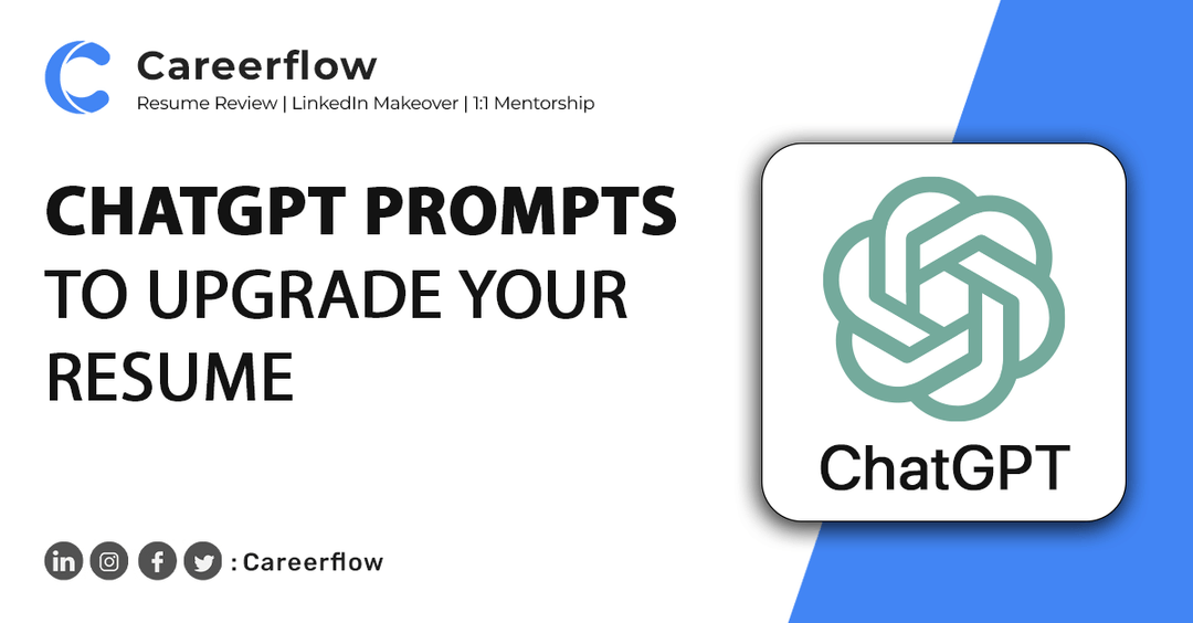 Best ChatGPT Prompts for Your Resume Upgrade | Careerflow