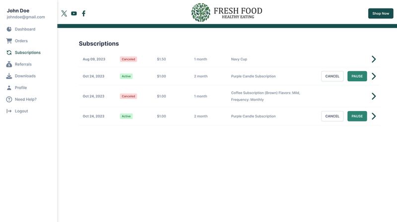 Customer Portal for Webflow | Monto - Powerful Ecommerce Apps