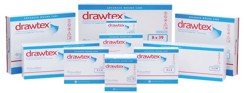 Drawtex - Hydroconductive Wound Dressing with LevaFiber Technology