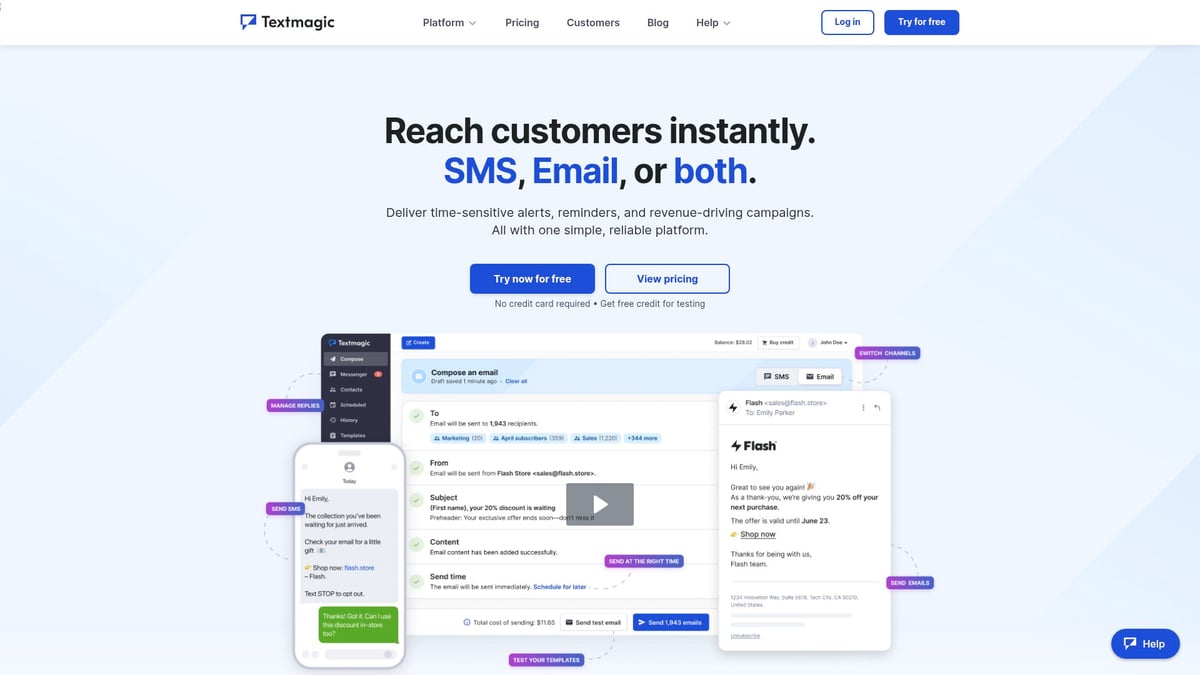 Top 7 Text Messaging Services for Business Solutions