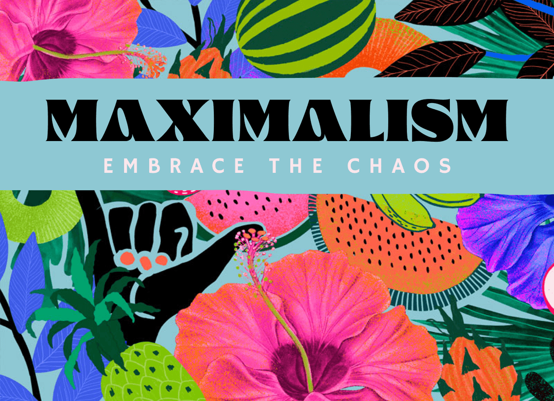 The Art of Maximalism in Graphic Design: Embrace the Chaos | Vivid ...