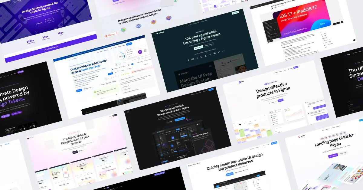 34 Best Figma UI Kits and Design Systems (updated for 2024) | Untitled UI