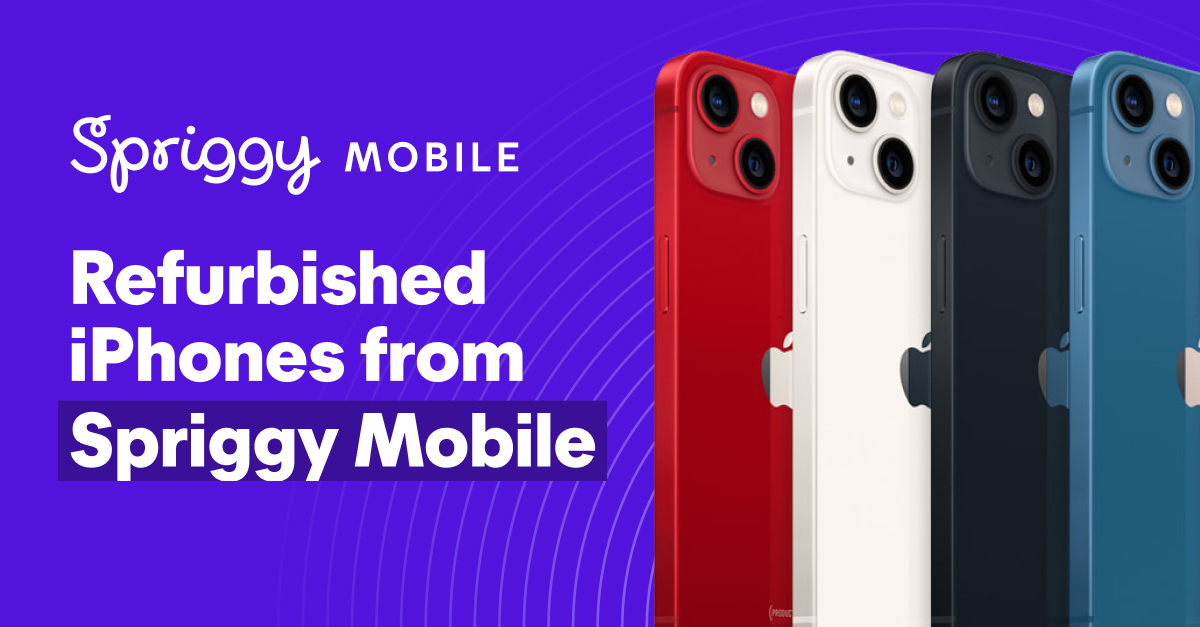 Spriggy Mobile | Refurbished iPhones From Spriggy