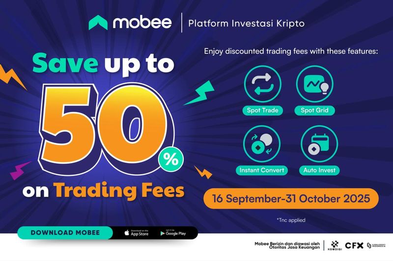 Enjoy Trading Fee Discounts Up to 50% on the Mobee App