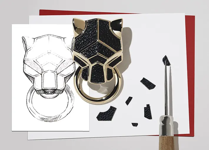 The Panthère de Cartier bag Shines like a Jewel