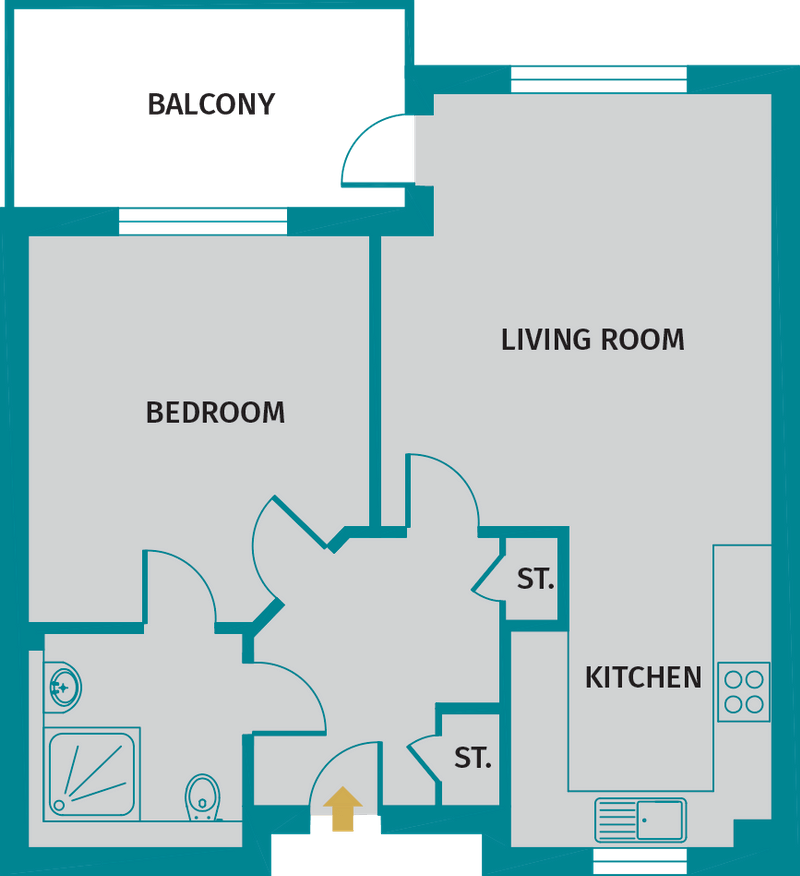 Apartments - Mill View - Independent Living
