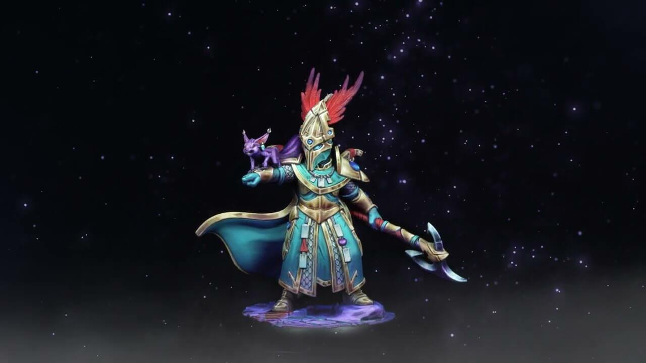 OPR News | High Elf Fleets Ancient Commander - Model Showcase: Apr 03, 2024