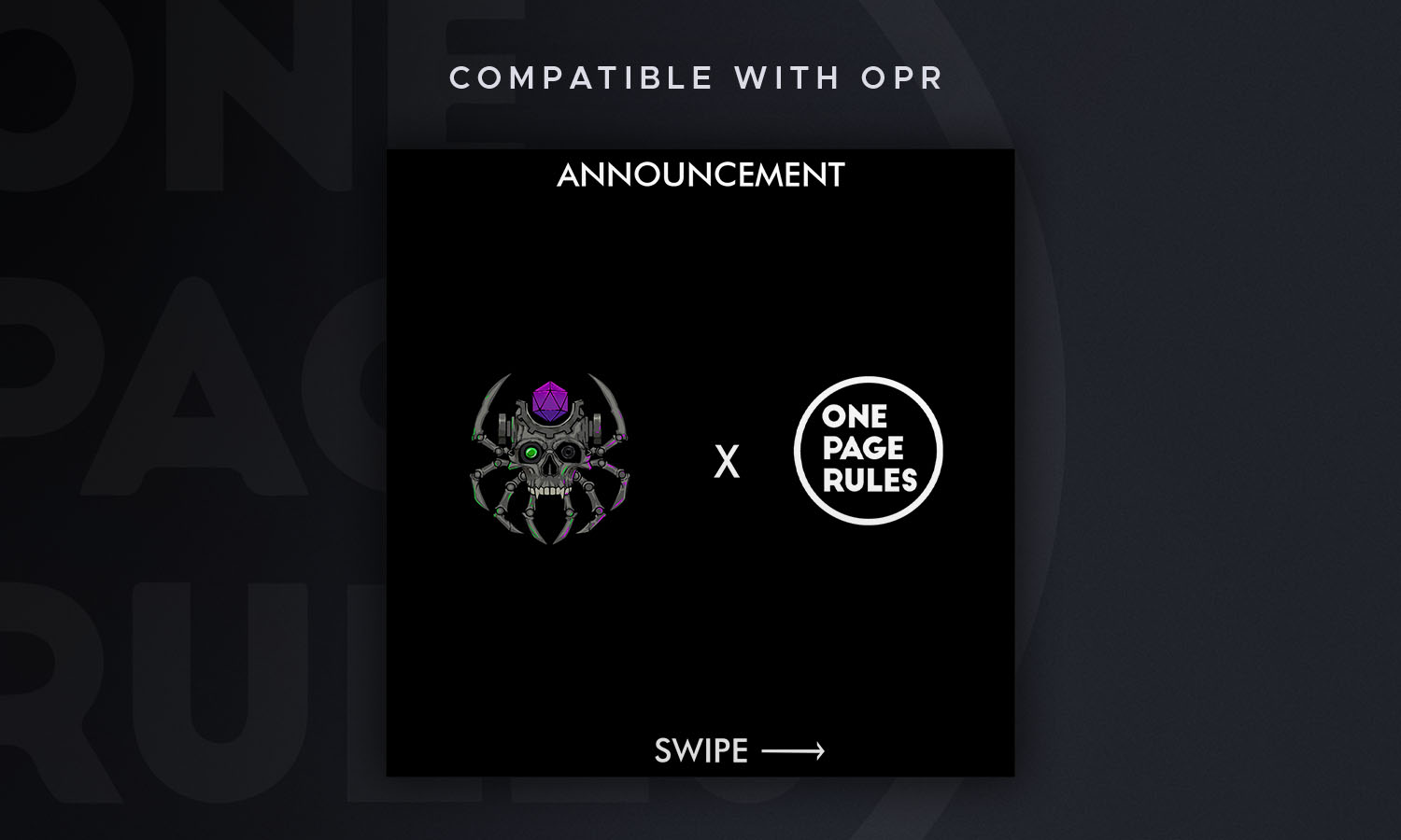 OPR News | Eight Legs Miniatures - Now compatible with OPR : May 10, 2024