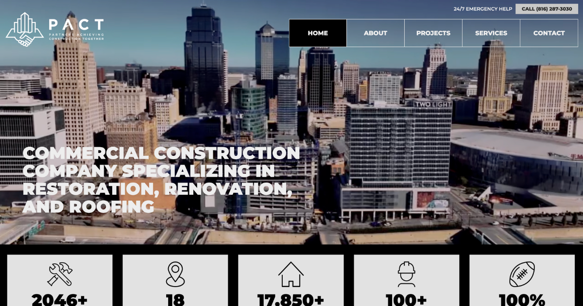 Roofing Contractor Kansas City, KS | PACT Construction
