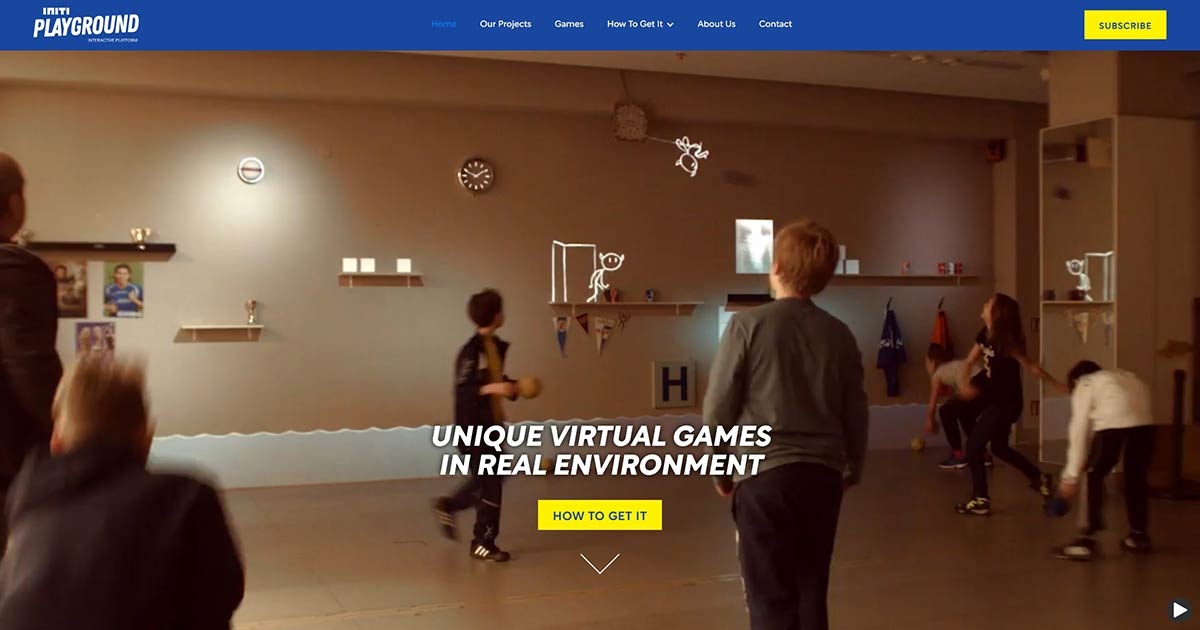 INITI Playground - Interactive walls