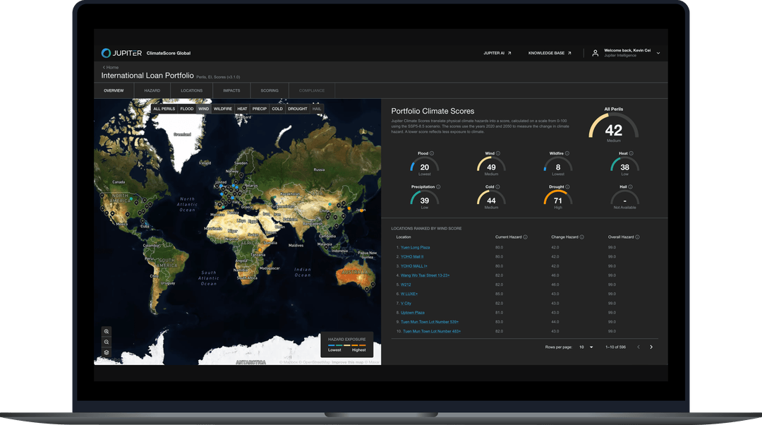 Jupiter Intelligence | Climate Resilience Experts