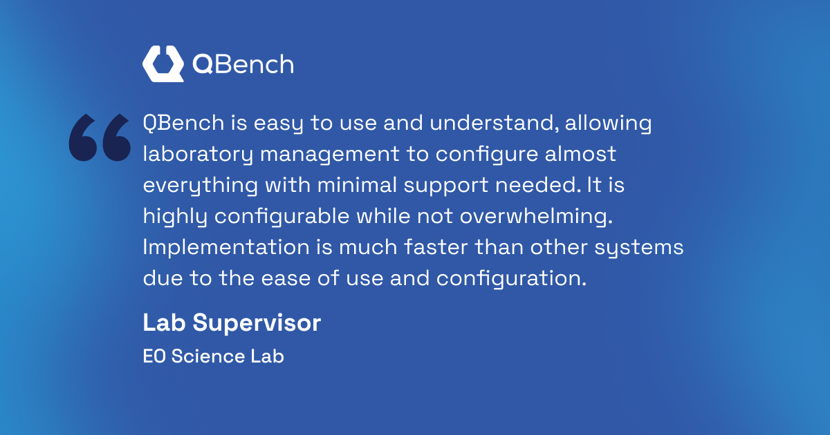QBench Reviews & Testimonials 2023 | QBench Cloud-Based LIMS