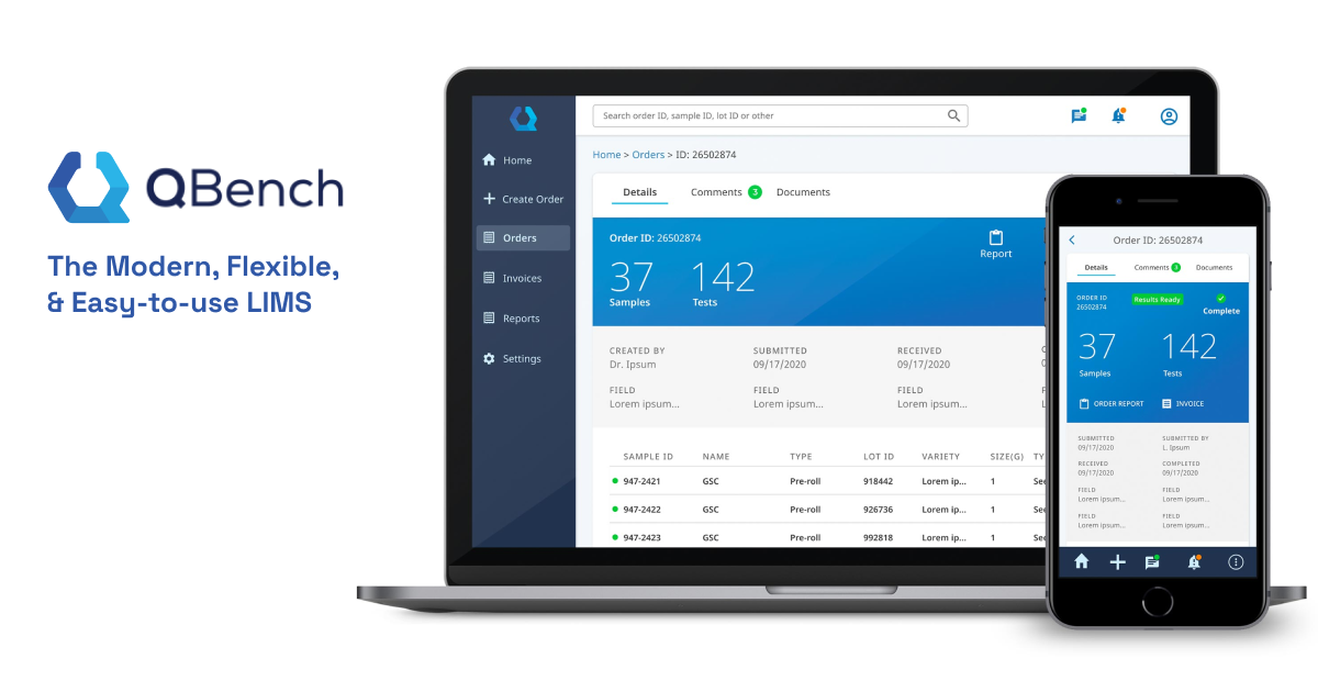 Laboratory Information Management System | Qbench Cloud-Based LIMS