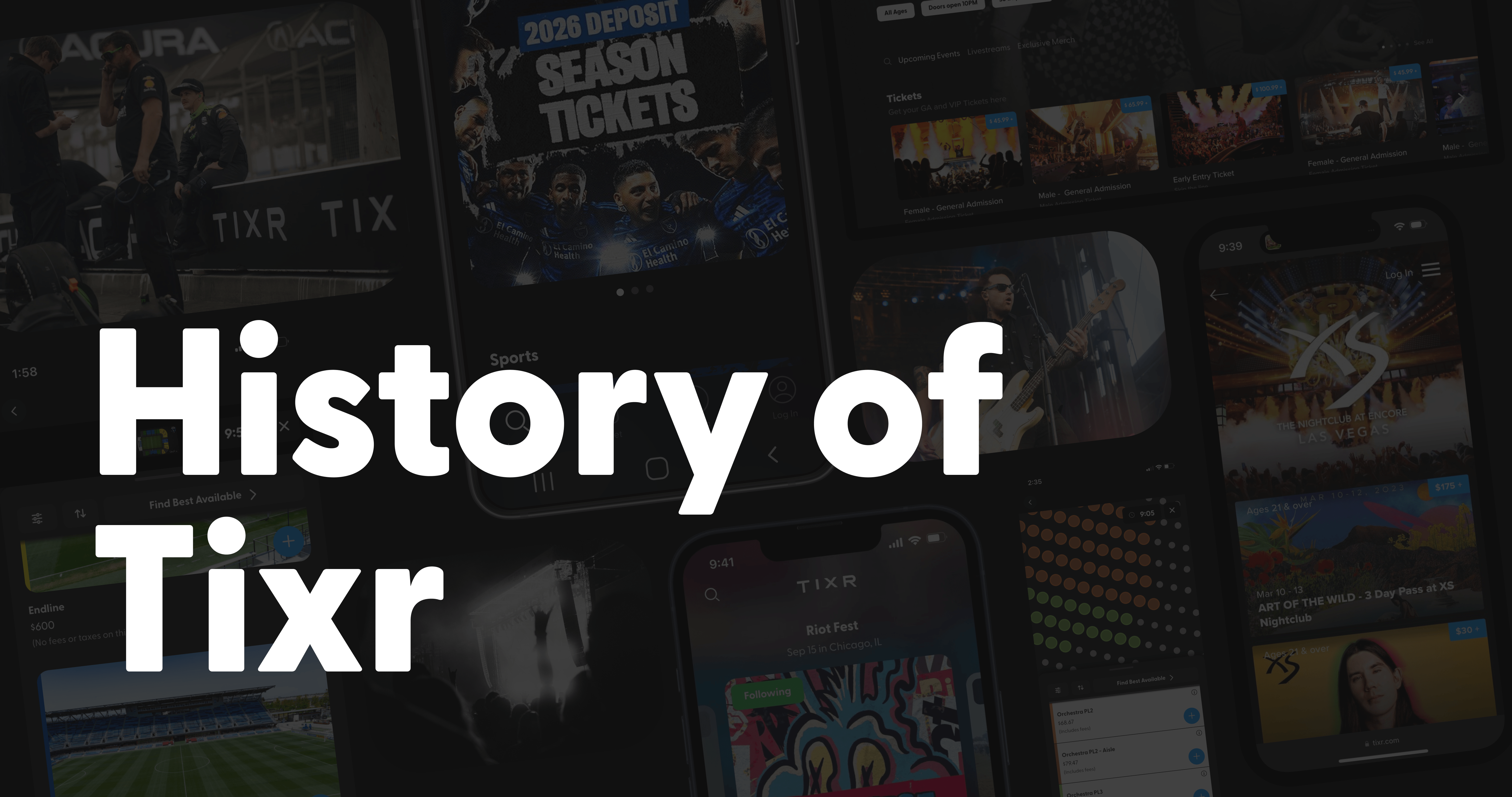 History of Tixr