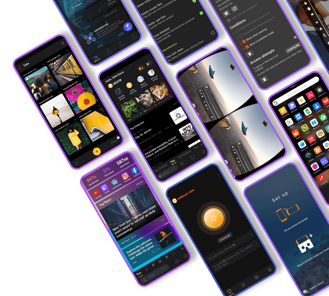 Fulldive - The Future of Mobile Entertainment and Private Browsing