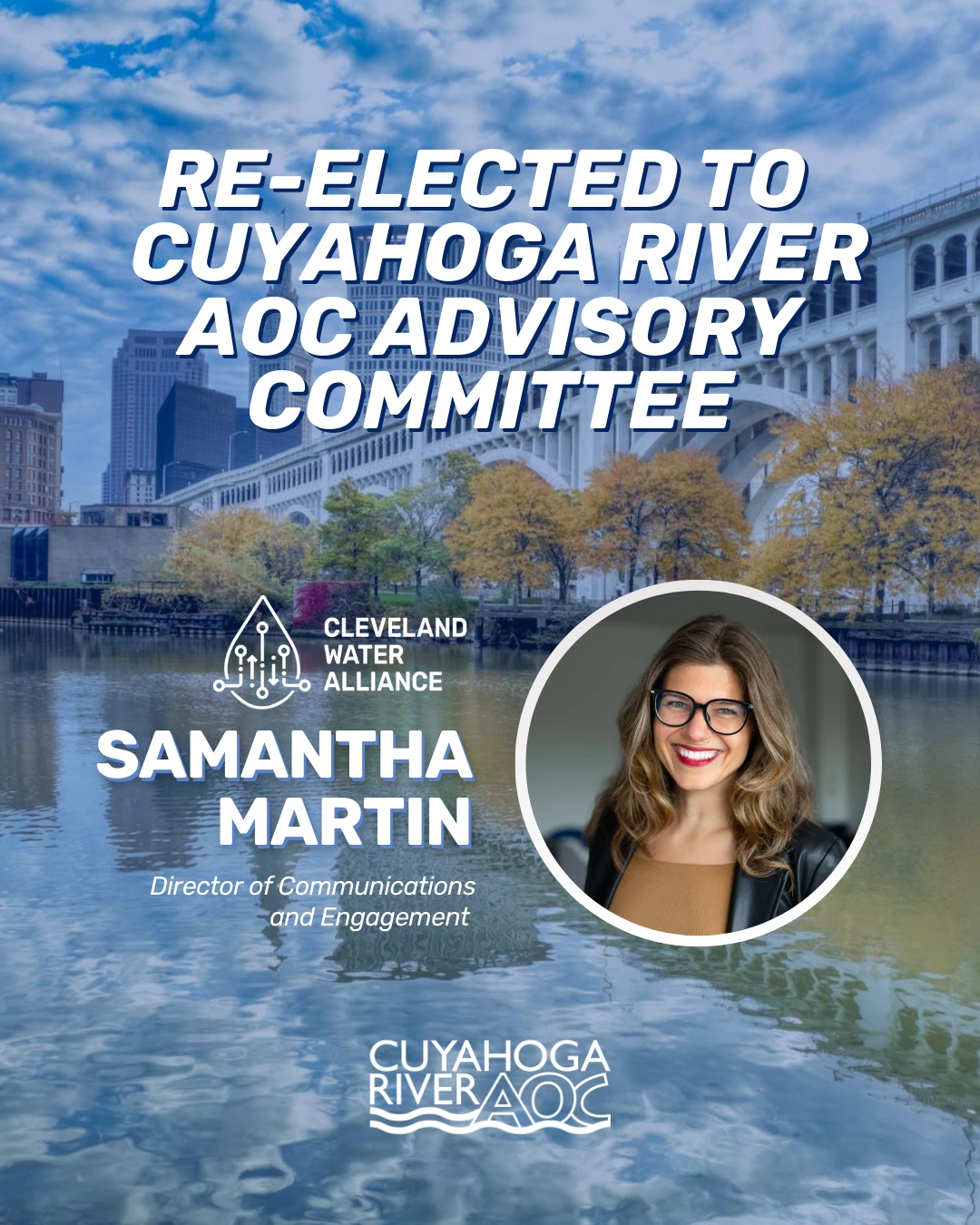 Samantha Martin Re-elected to AOC Advisory Committee | Cleveland Water ...